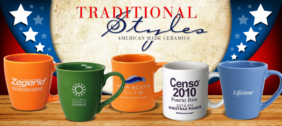 American Made Ceramic Manufacturer. Made in USA Mugs